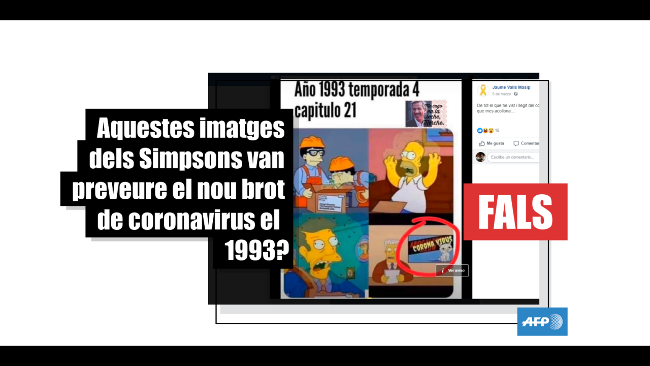 Els Simpson sí que van parodiar sobre un virus el 1993, però no es ...